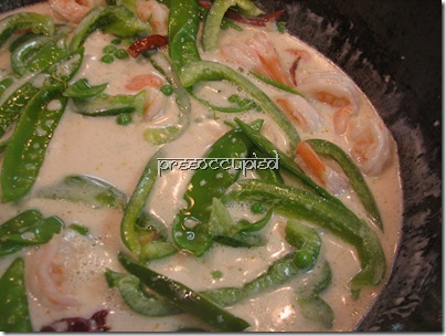 PreeOccupied: Thai-style Shrimps in Coconut Milk